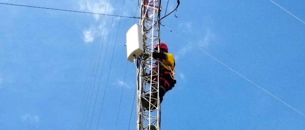 Pemasangan site PT Energi Mega Persada Tbk (Bakrie Group) | Sinyalkuat.com