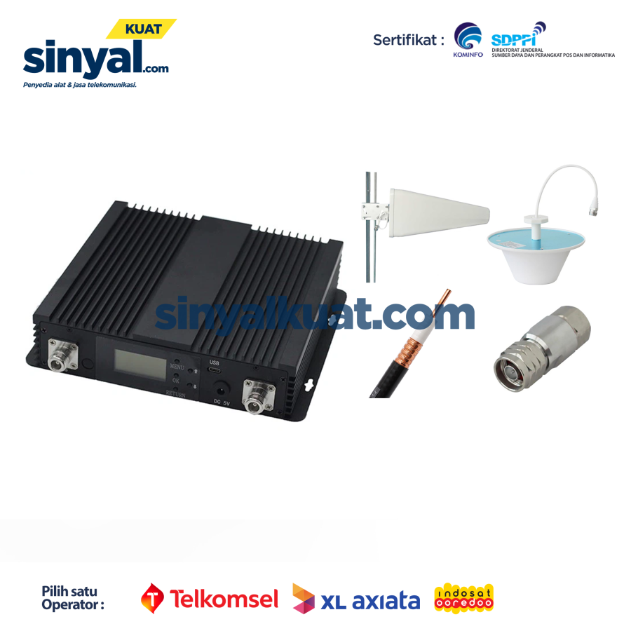 Digital Triple Band Repeater 900MHz 1800MHz 2100MHz | Sinyalkuat.com